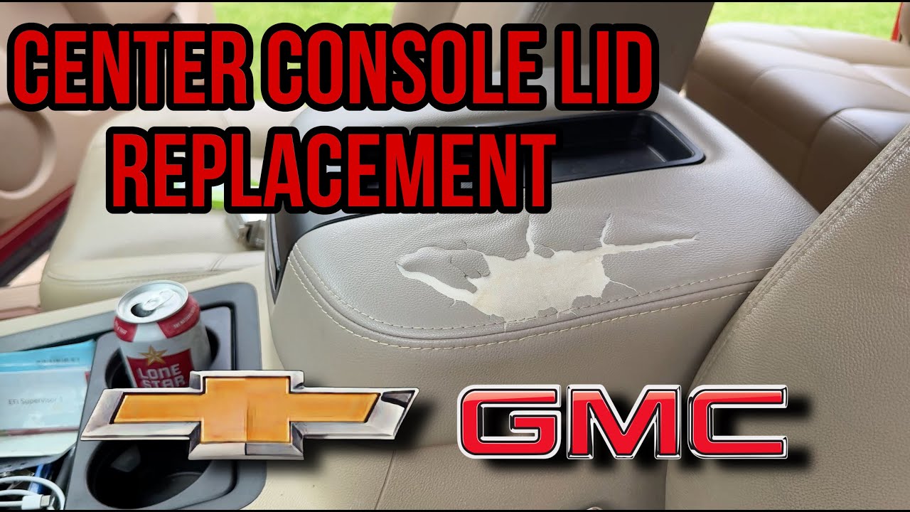 How to replace the center console lid on 2007-2013 full size GMC & Chevy Trucks