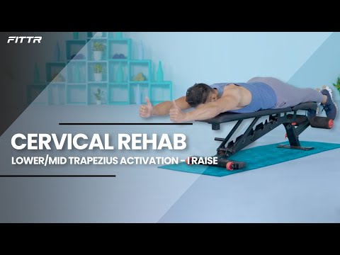 How To Do Lower/Mid Trapezius Activation - I Raise | Exercise Video