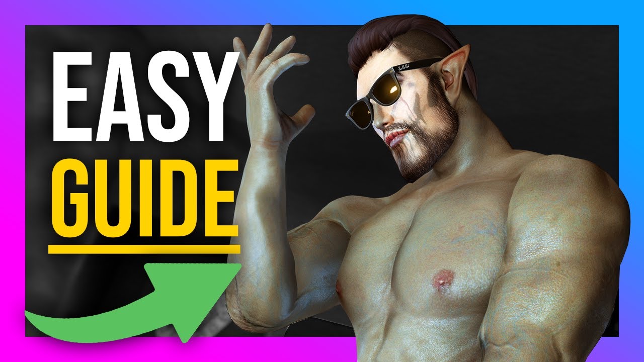 How to Create Handsome Skyrim Characters