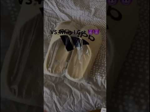 What I Ordered vs What I Got Dhgate Yeezy Slides #reps #dhg8 #fashion #dhgate #drip #streetwear