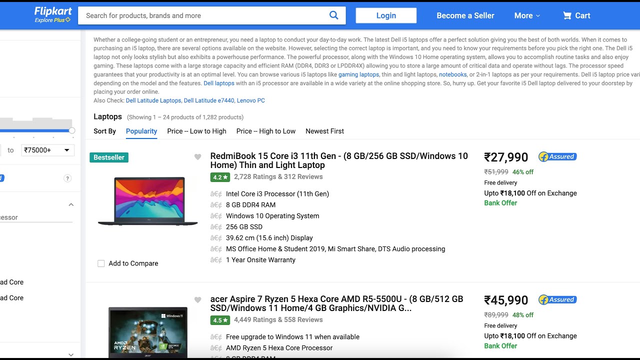FlipKart Data Scraping in Python | Do What I Do | Programming