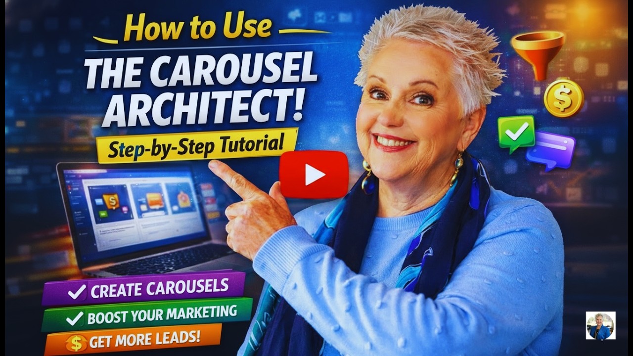 How to Use The Carousel Architect (Step-by-Step Tutorial ) | Debbi Starr