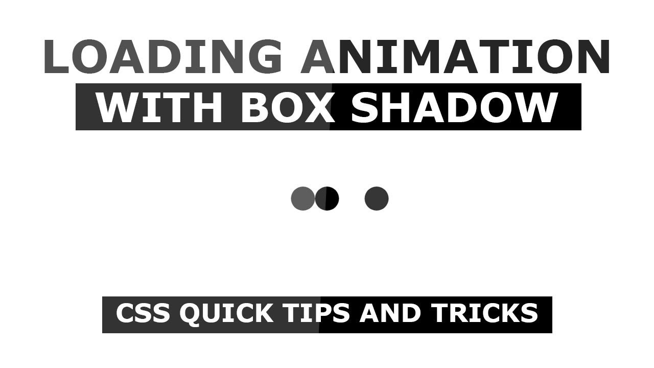 CSS Loading Page Animation Effects | CSS Animation