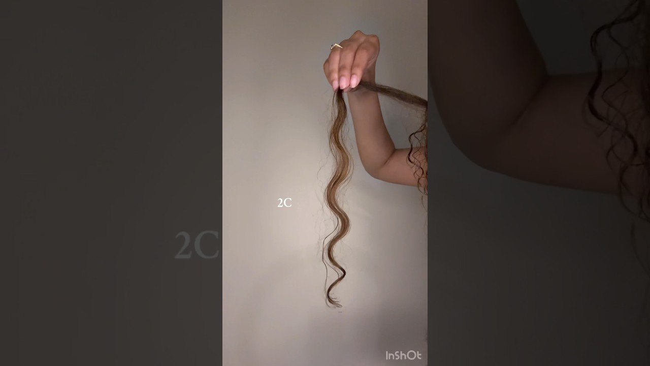 POV:You found out you have many different hair textures on same head 😆 #hair #haircare #curlyhair