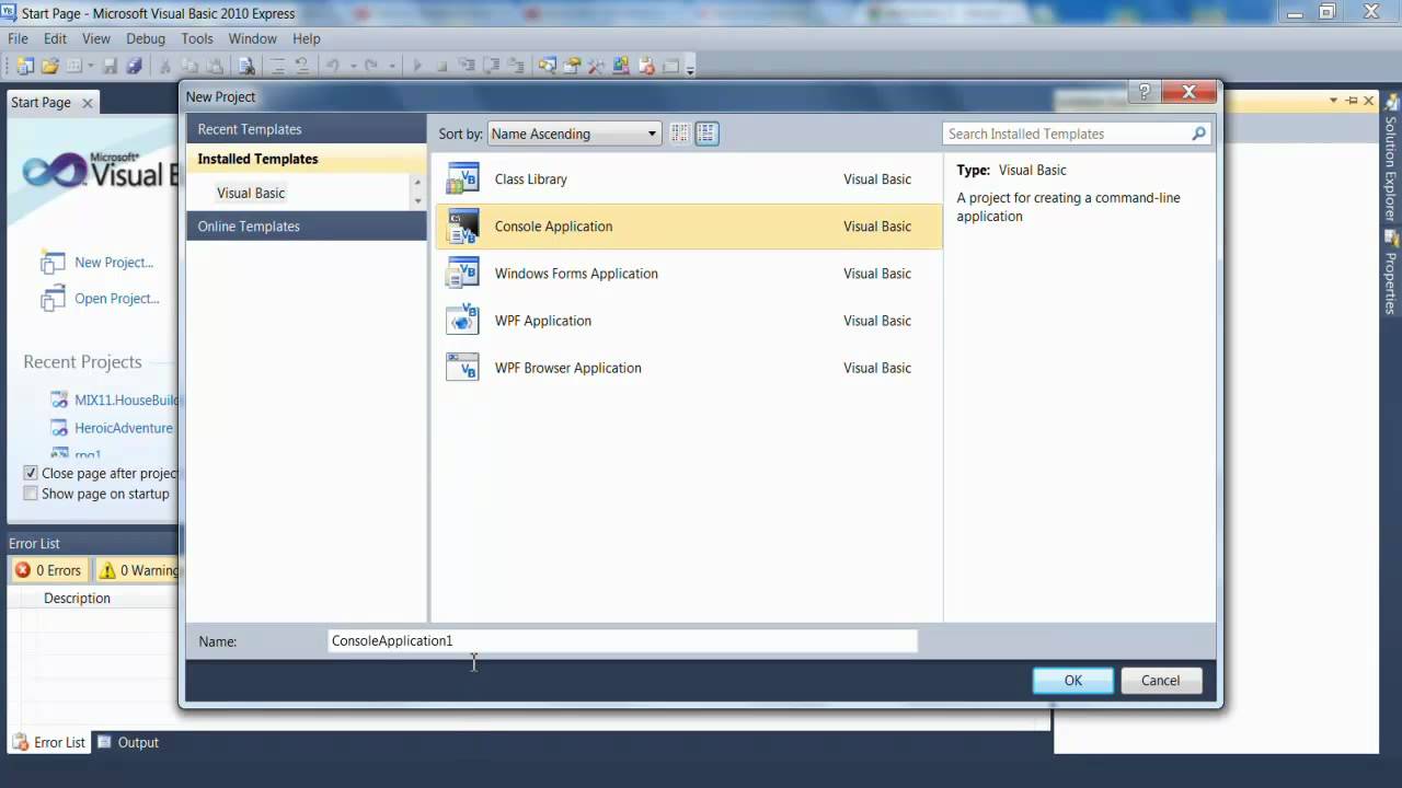 VB-Visual basic tutorial #1 - learning the interface
