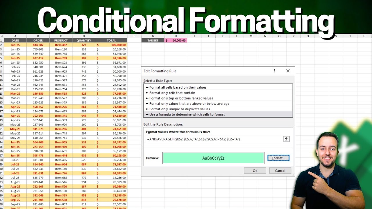 Master Advanced Conditional Formatting in Excel with Functions | Step by Step