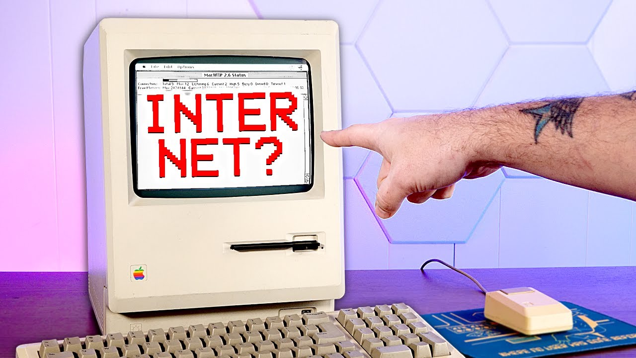 Getting a 1986 Mac Plus Online (Easy)