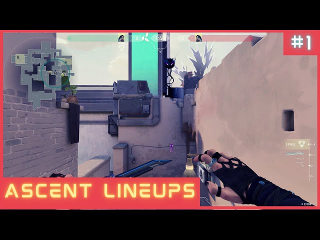 All Fade lineups for Ascent in Valorant