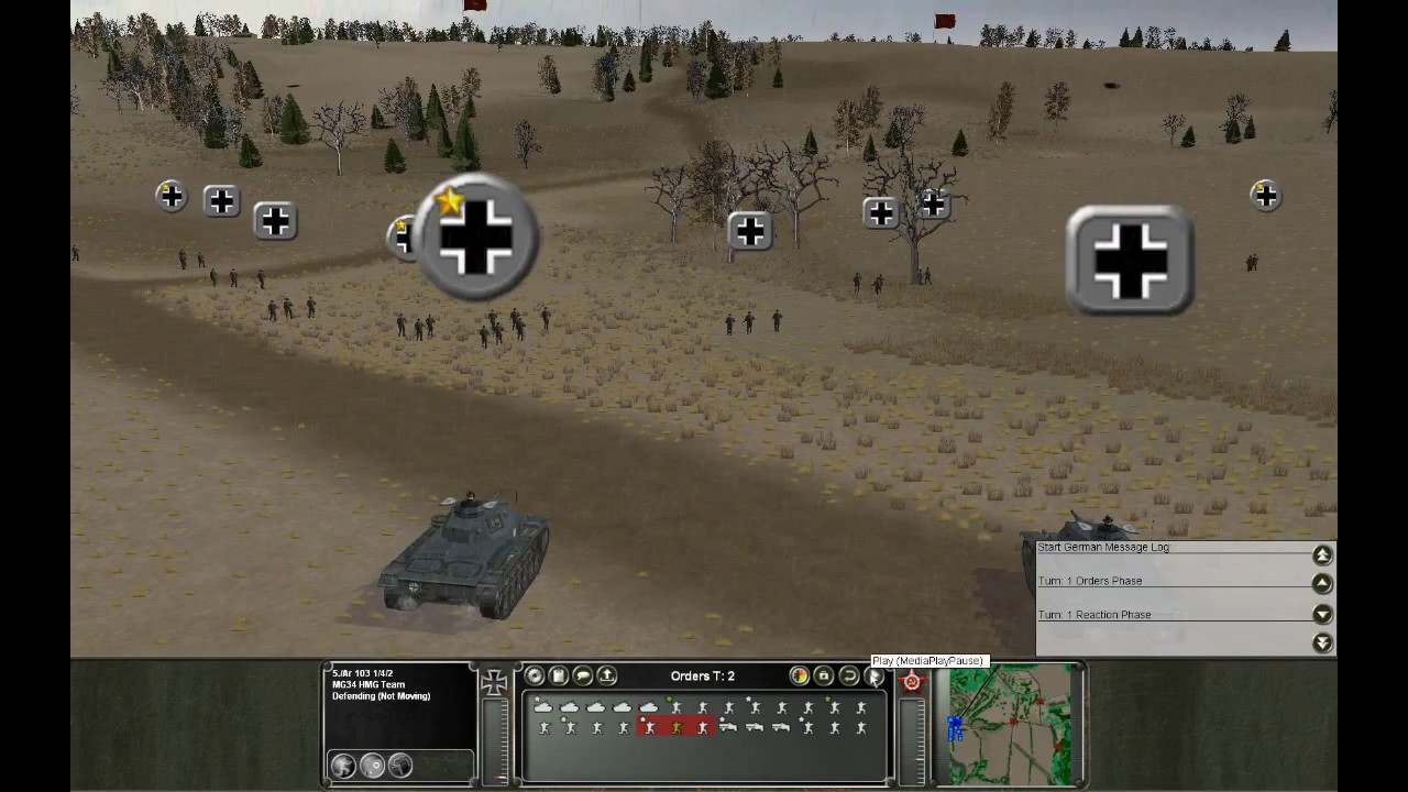 Panzer Command OstFront gameplay