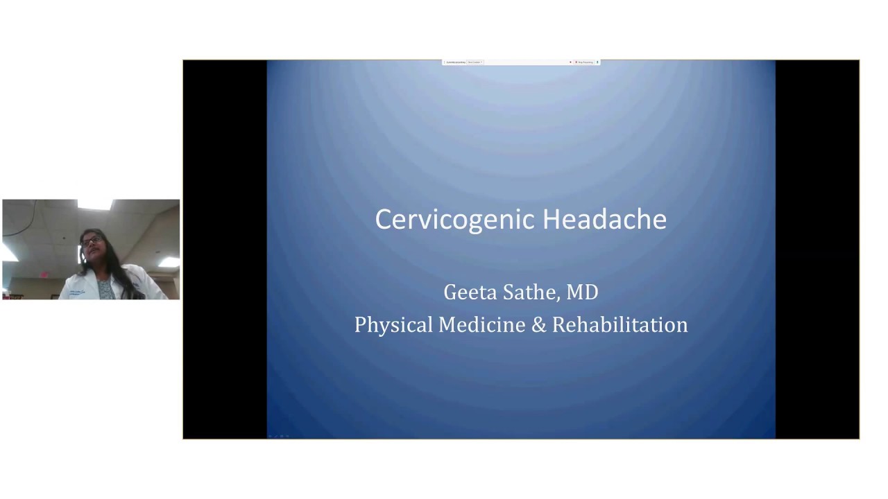 Dr. Sathe - Cervicogenic Headaches