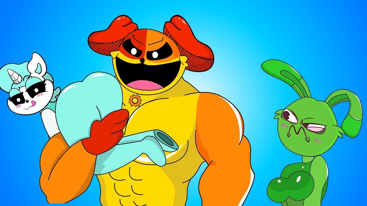 HUGE DOGDAY AND CATNAP ARE MAKING STRANGE THINGS - Poppy Playtime 3D Minecraft Animation