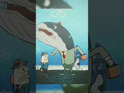 patrick meniru paus biru yang sedang kesakitan karena di buru😱😱😱😨😨😨😰😰😰 #spongebob