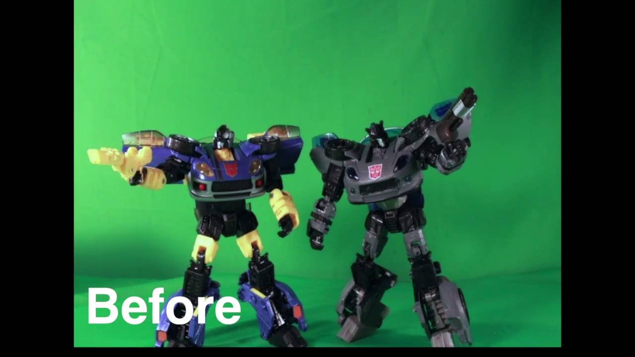 Transformers :Green Screen test & Sounds