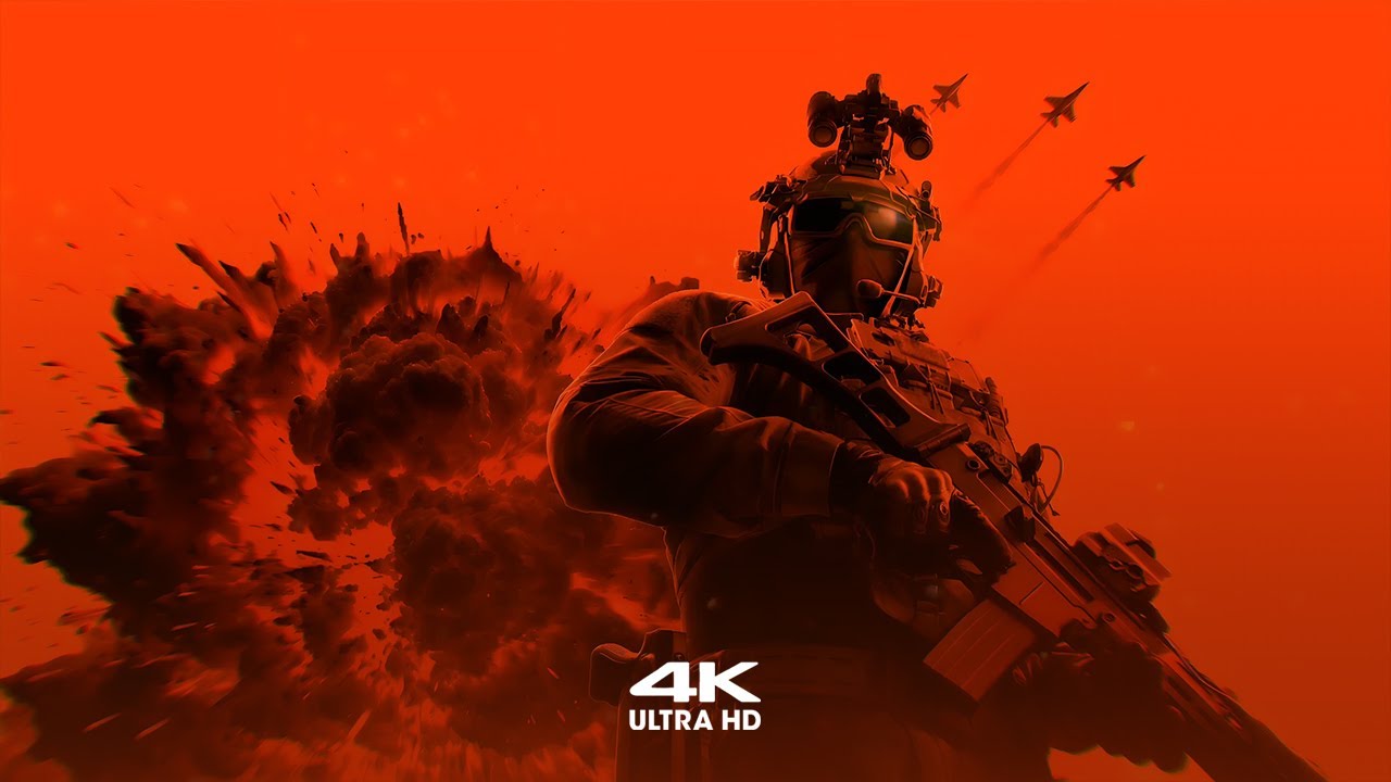 Battlefield 6 Soldier in Action | Explosive 4K Live Wallpaper + Screensaver