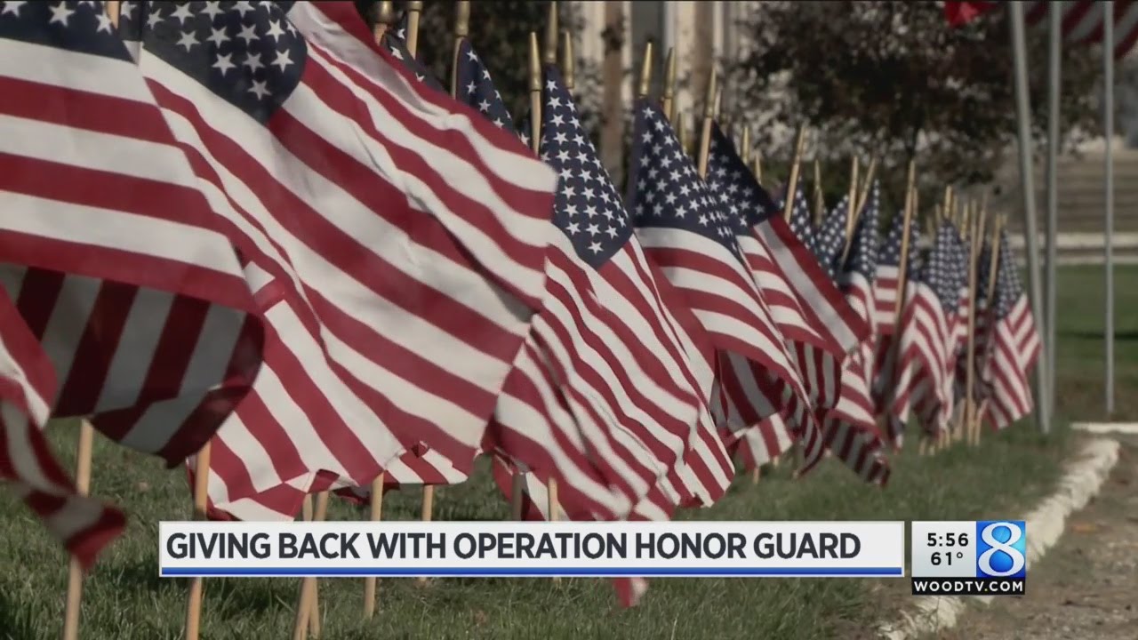 Giving back with operation honor guard