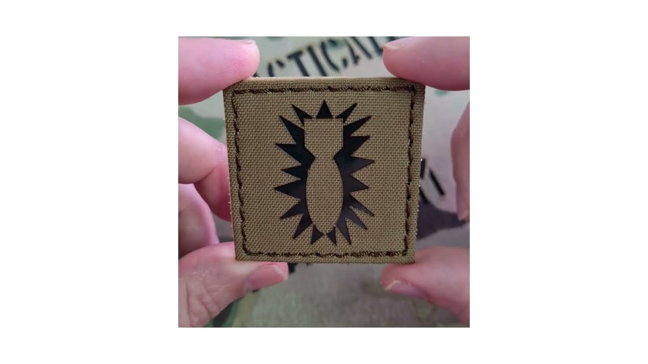 EOD Bomb Squad Explosive Ordnance Disposal Patch