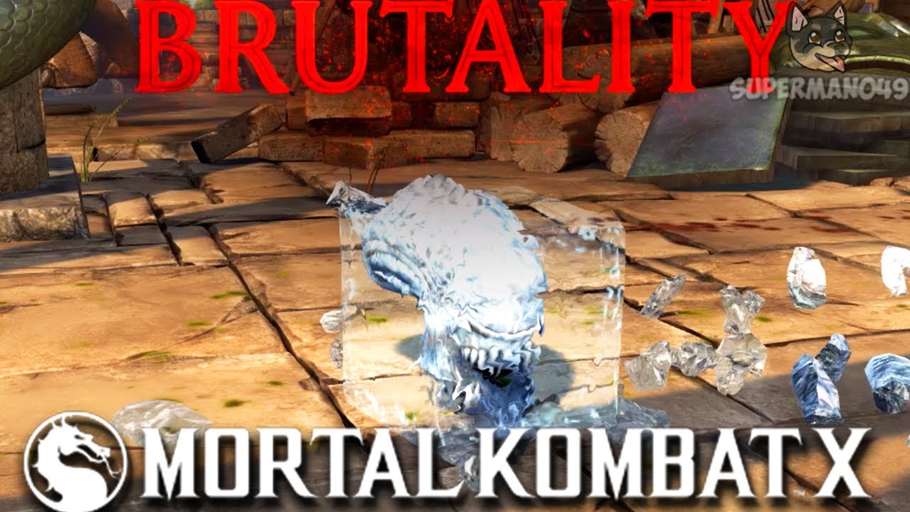 UNBREAKABLE ICE CUBE BRUTALITY! - Mortal Kombat X: 