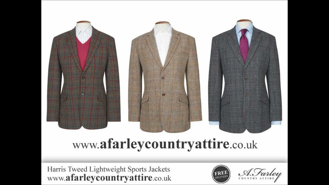 Harris Tweed  Scotland Lightweight Sports Jacket - Angus - Hamish - Fergus