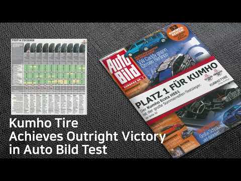 (EN) Kumho Tire achieves Outright Victory in Auto Bild Test