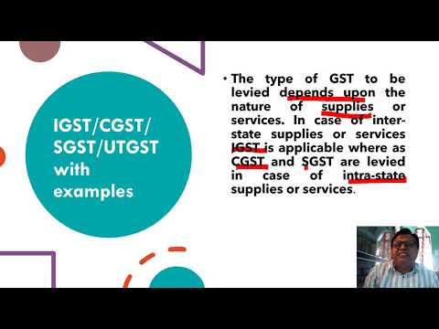 (4) Components of GST
