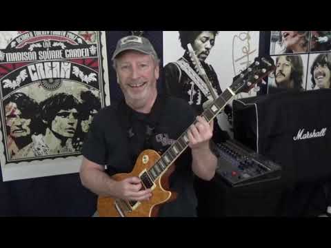 Epiphone Les Paul Classic Quilt Top Thru Marshall and Orange Amps Demo | Play Guitar
