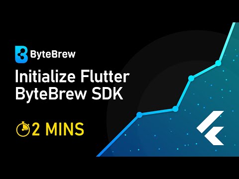 How to initialize ByteBrew SDK in your Flutter App in 2 Minutes!