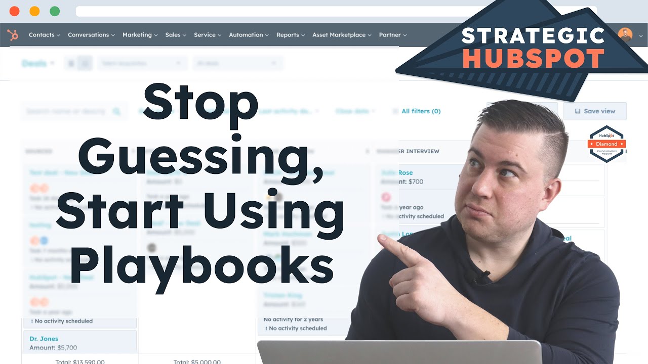 How to Use HubSpot Playbooks for Your Sales and Service Process | Strategic HubSpot Tutorial