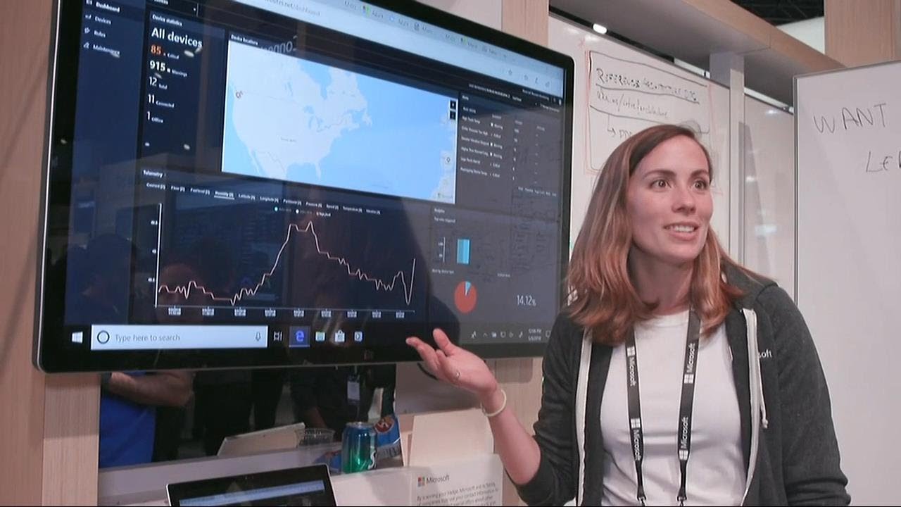 A tour of the IoT booth at Build 2018