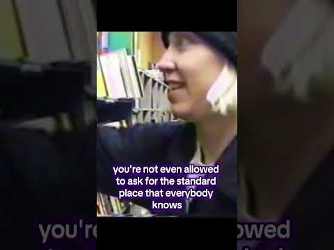 Maureen Herman being interviewed about Courtney Love