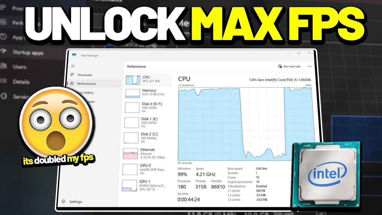 Your CPU Is Killing FPS – How to Fix High CPU & Low GPU Usage (2025 Guide)