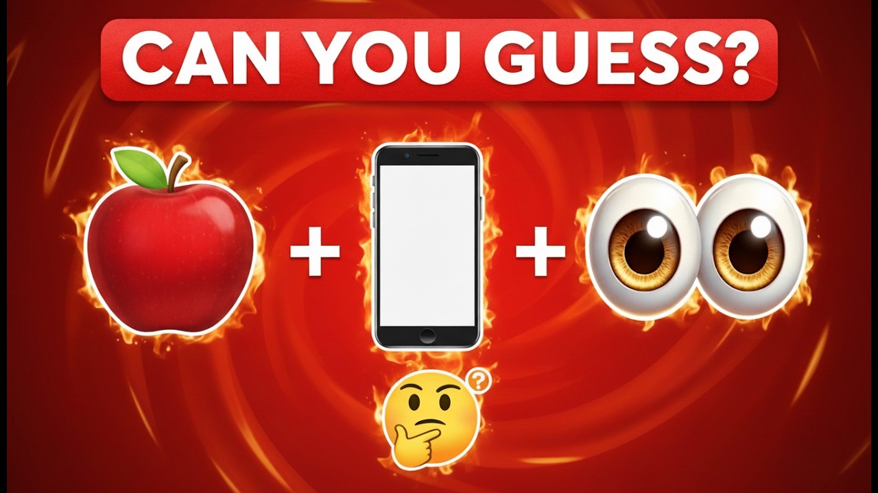 Emoji Puzzle Game: How Many Words Can You Guess? 🧠 | Emoji Quiz Game | Trivia Challenge