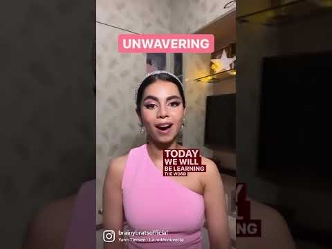 Learn Vocabulary in Seconds! | Episode #24 | SAT | GRE | MAT | Unwavering | Brainy Brats