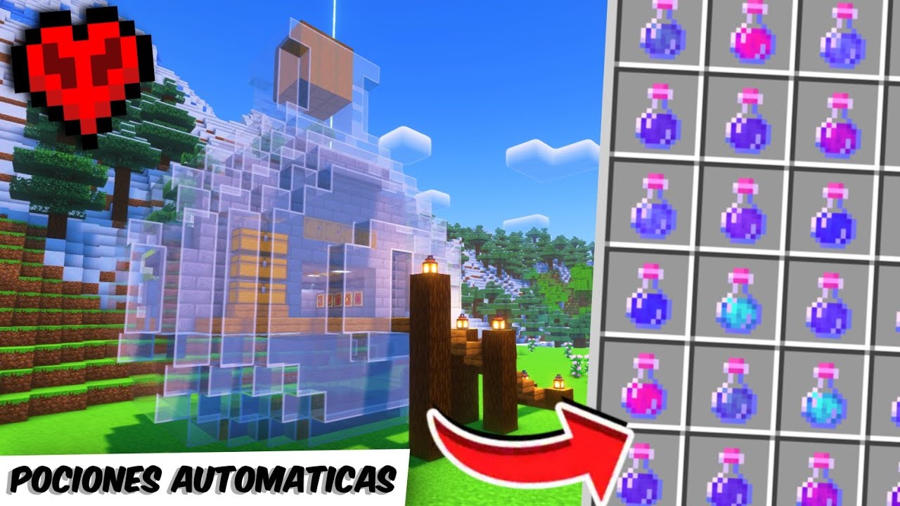 I made a SUPER Potion Factory in Minecraft Hardcore