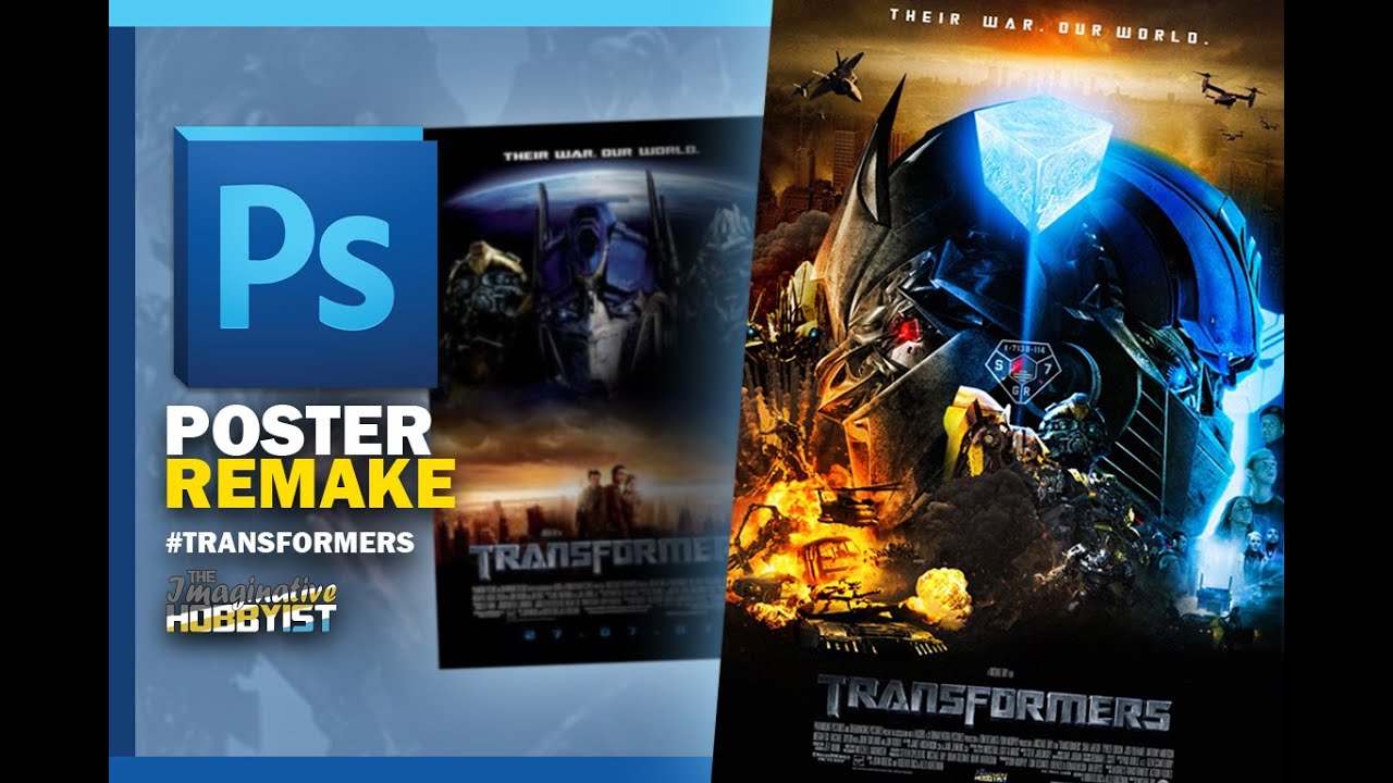 TRANSFORMERS(2007) Poster Remake | SPEED ART