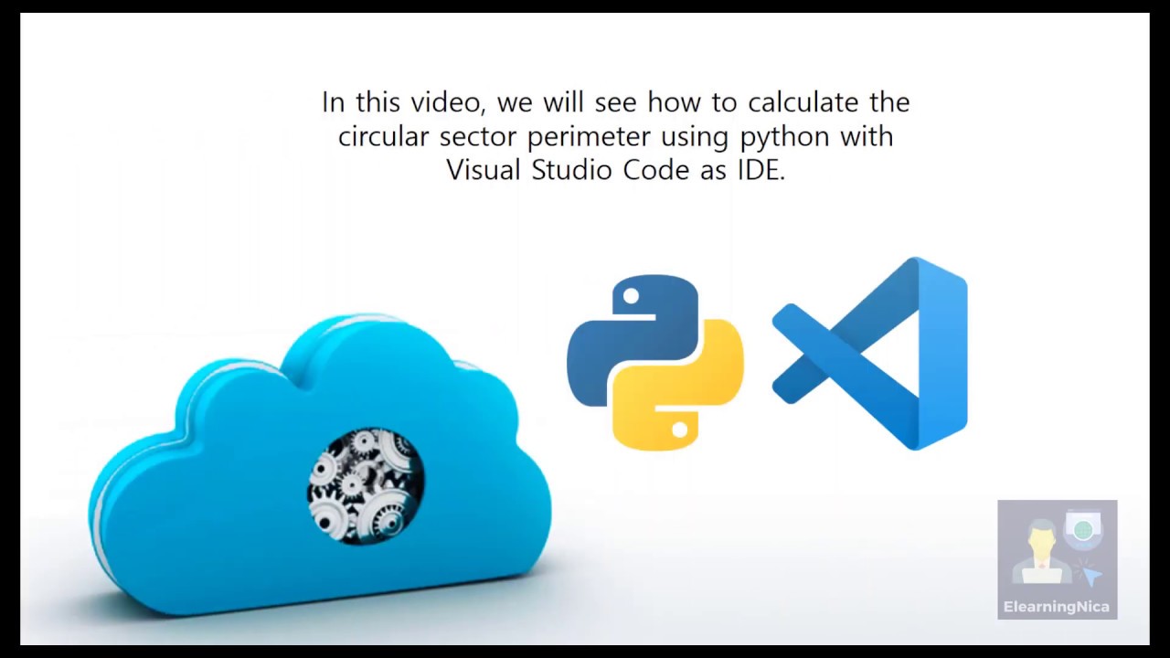 circular sector perimeter python visual studio code