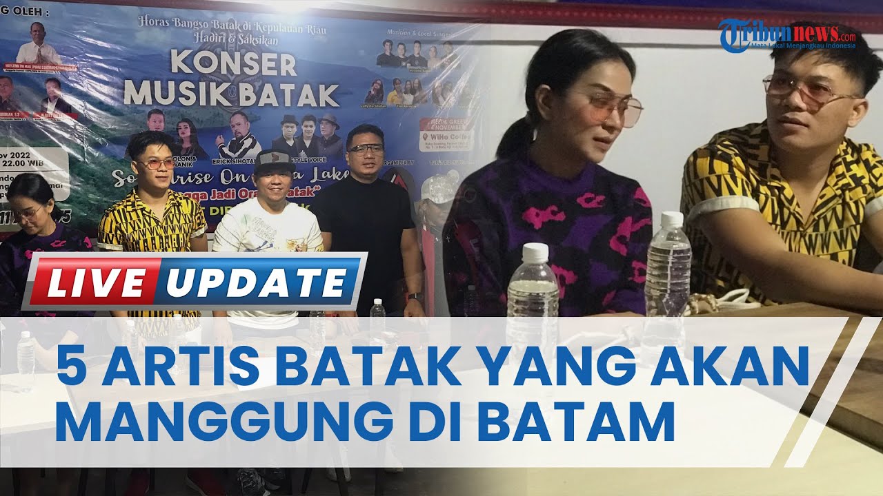 6 Artis Batak 'Guncang' Panggung Konser Musik Batak di Holl Gedung ...