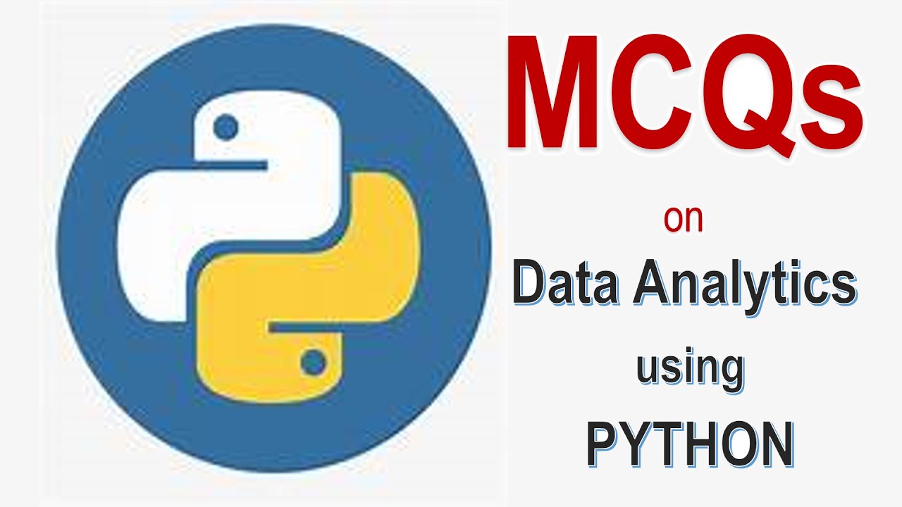 MCQs on Data Analytics using Python