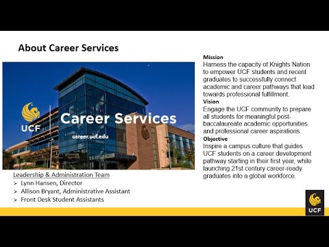 About Career Services