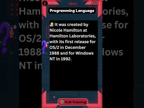 About Hamilton C shell Programming Language
