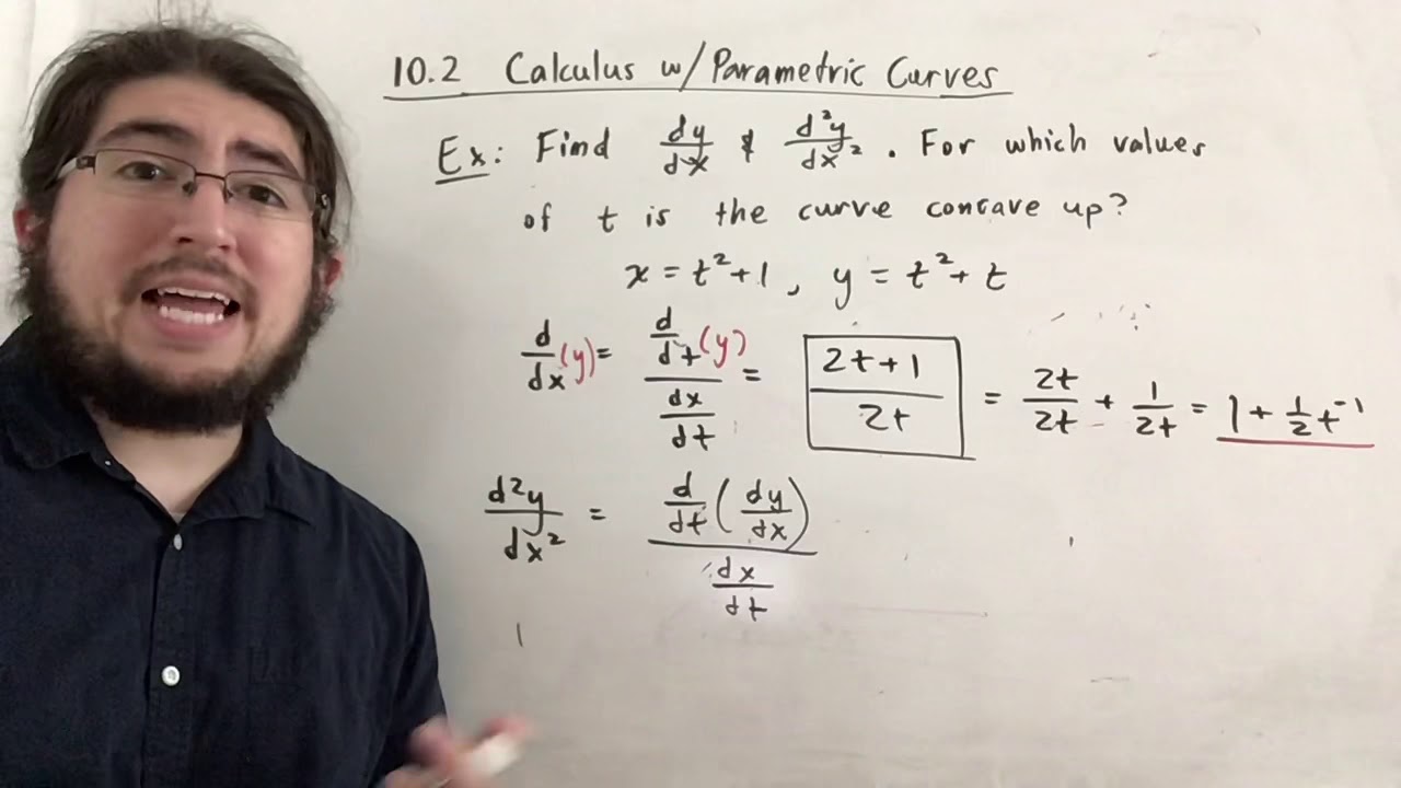 Calculus with Parametric Curves
