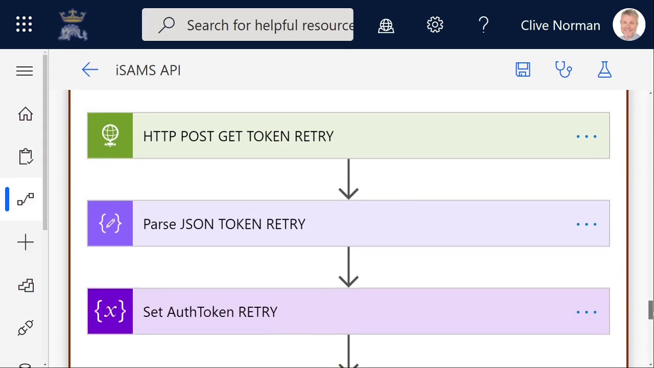 Using Power Automate with the iSAMS API