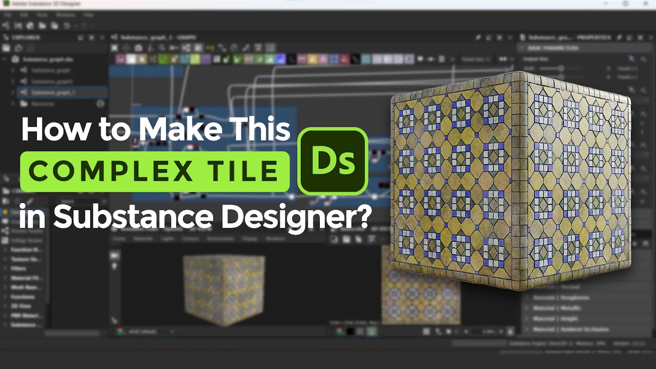 Creating Complex Floor Tile in Substance Designer