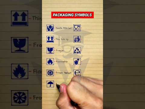 Packaging Symbols & Their Meanings