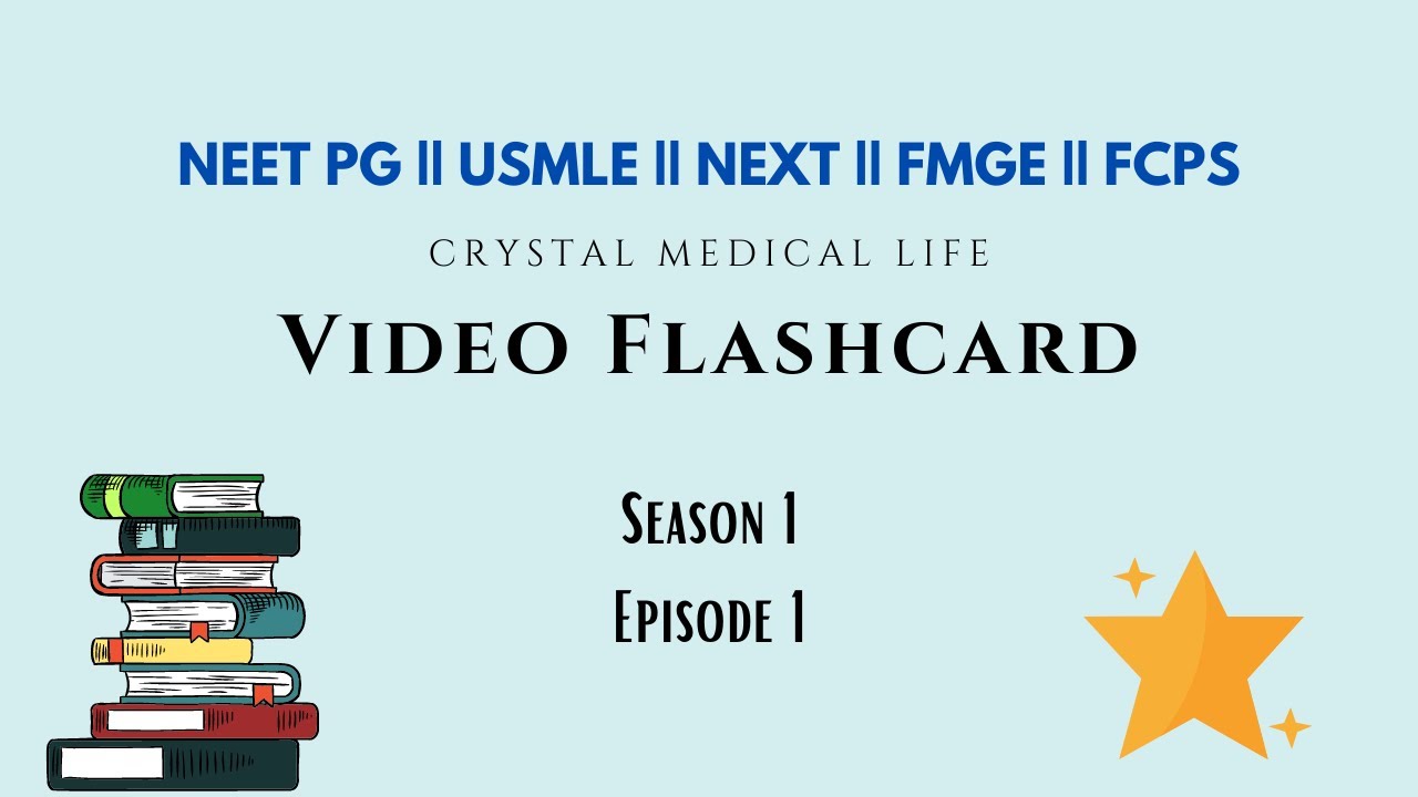 Video Flashcards || Episode 1 (Cell Injury)