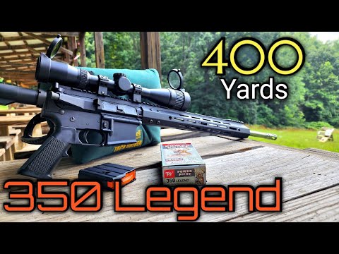 350 Legend 400 Yards Accurately