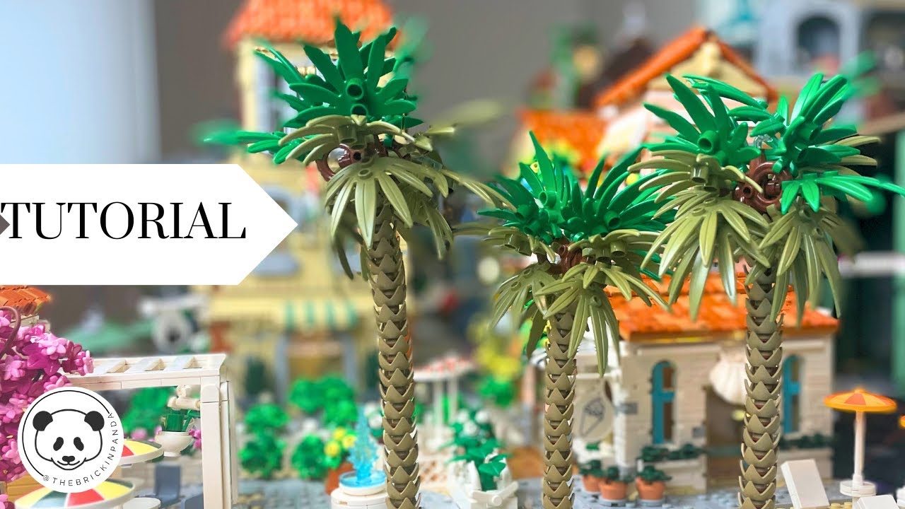Build The Best Lego Palm Trees! - Tutorial
