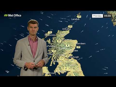 22/06/2025 - Showers all night - Scotland Weather Forecast UK – Met Office