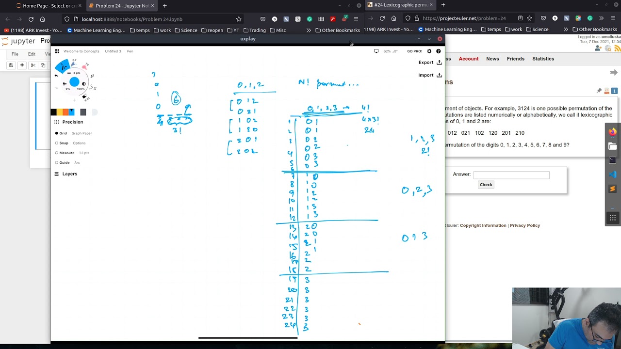 Solving Project Euler Problems in Python - Part 10 (Problem 24, Problem 25)
