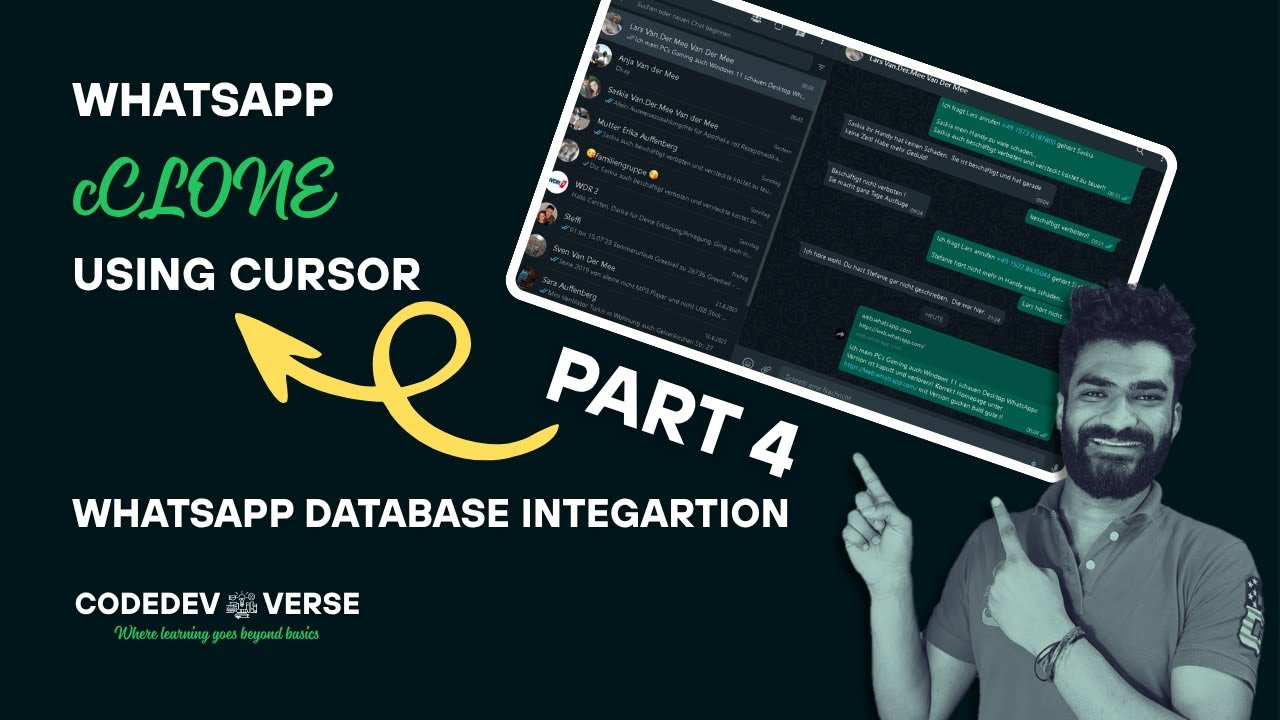 Adding Database to WhatsApp Clone | Firebase Firestore Setup | React + Node.js Chat App (2025)