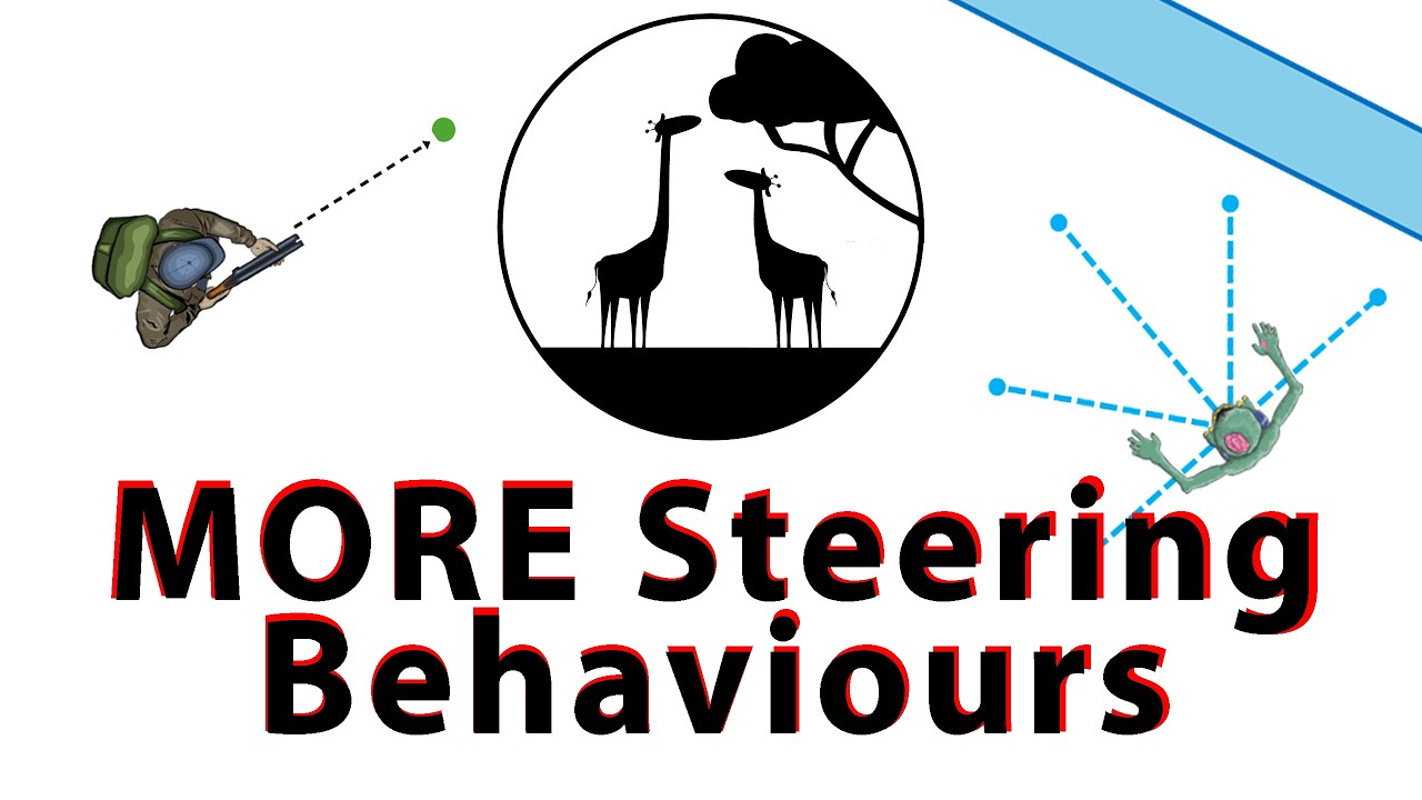More Steering Behaviours for Games Development